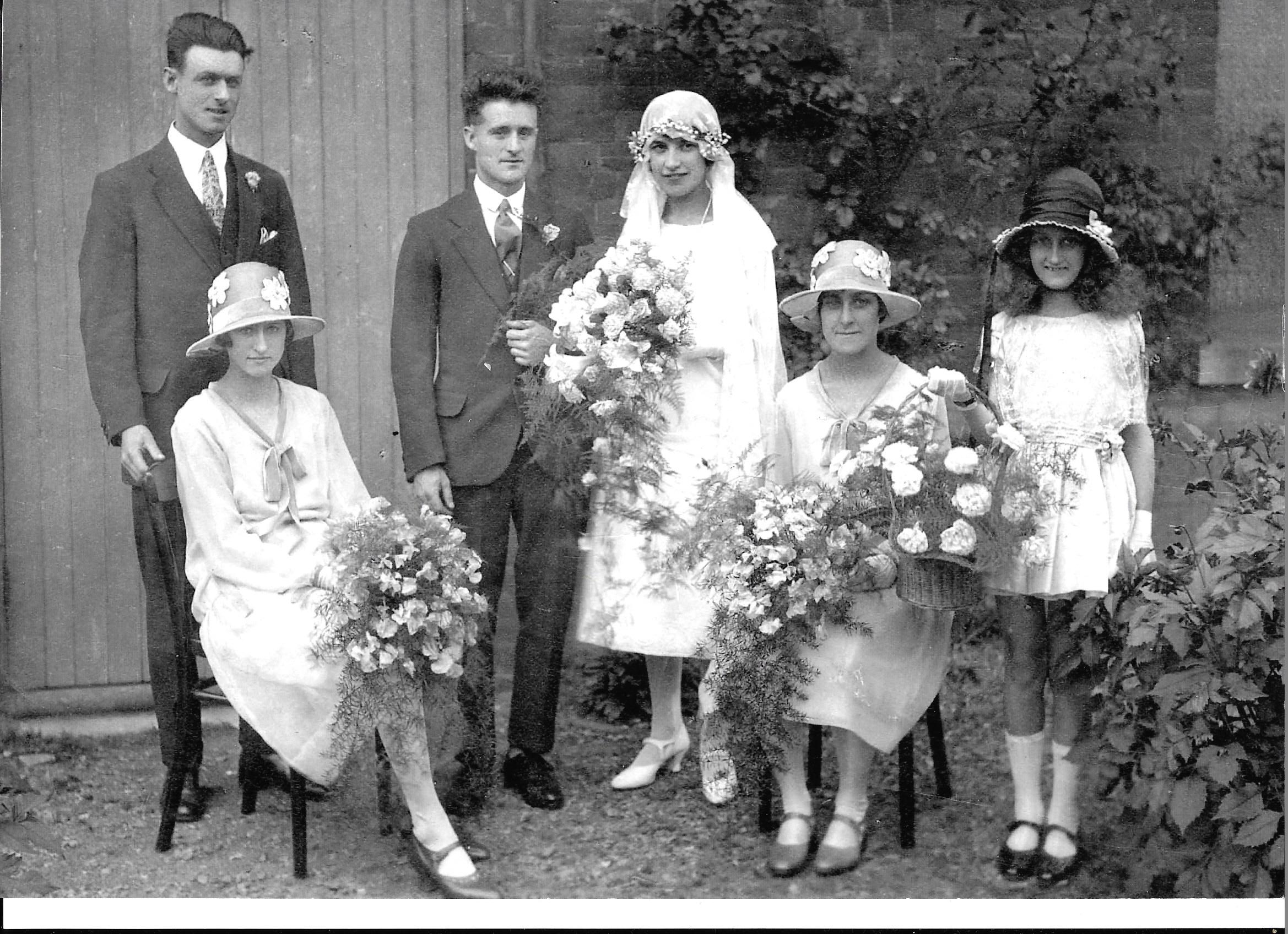 95th anniversary – George and Hilda’s wedding, July 24th 1926 ...